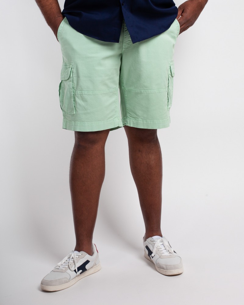 Redpoint Short cargo grande taille vert pâle - Size-factory