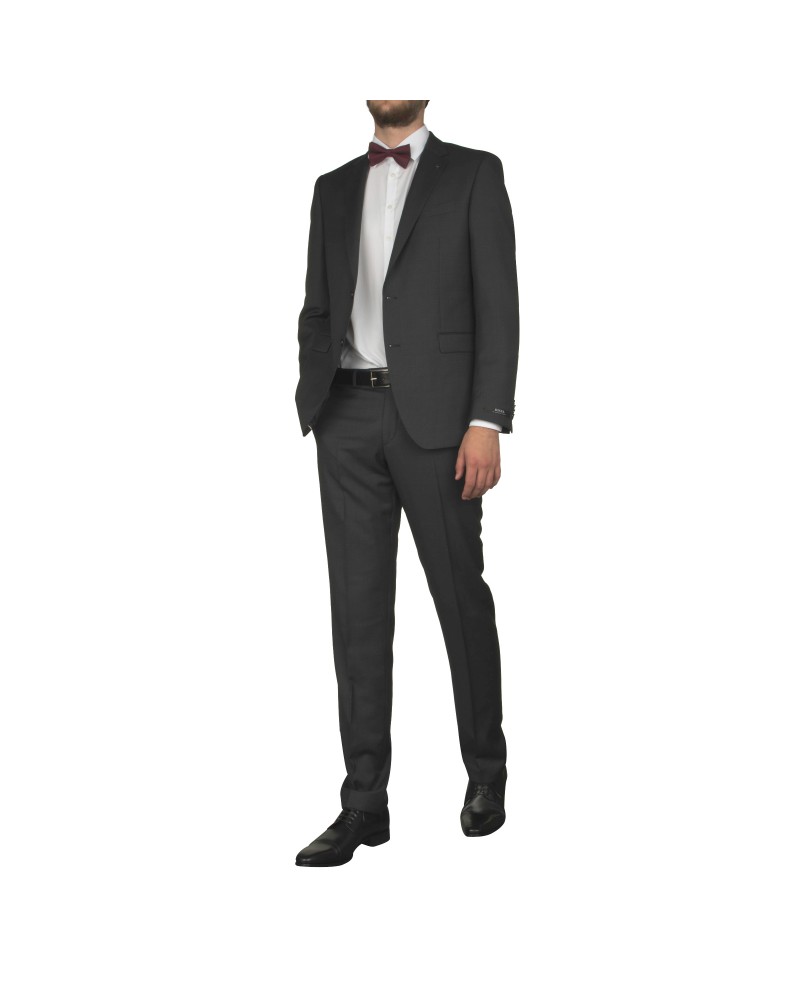 Digel Costume complet fil-à-fil anthracite pour homme grand - Size-factory