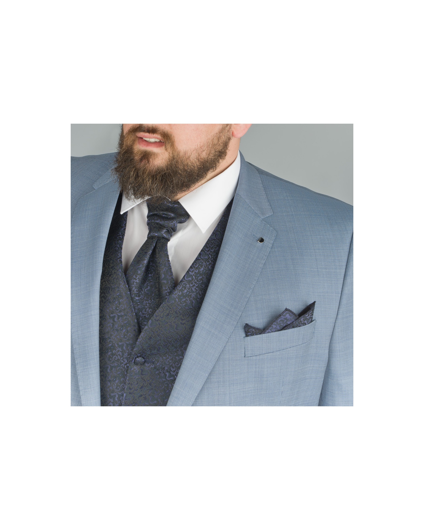 Digel Costume complet grande taille bleu - Size-factory